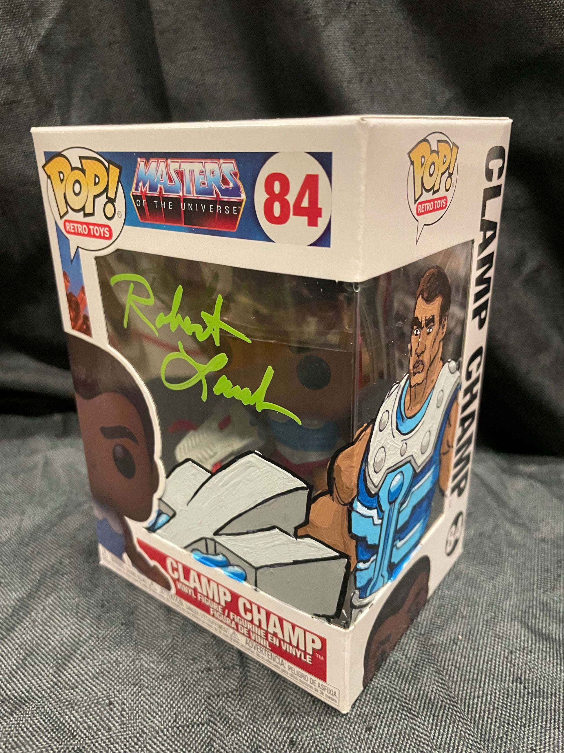 Gambee MOTU ROBERT LAMB artwork Clamp Champ FUNKO POP COA – The Gambee