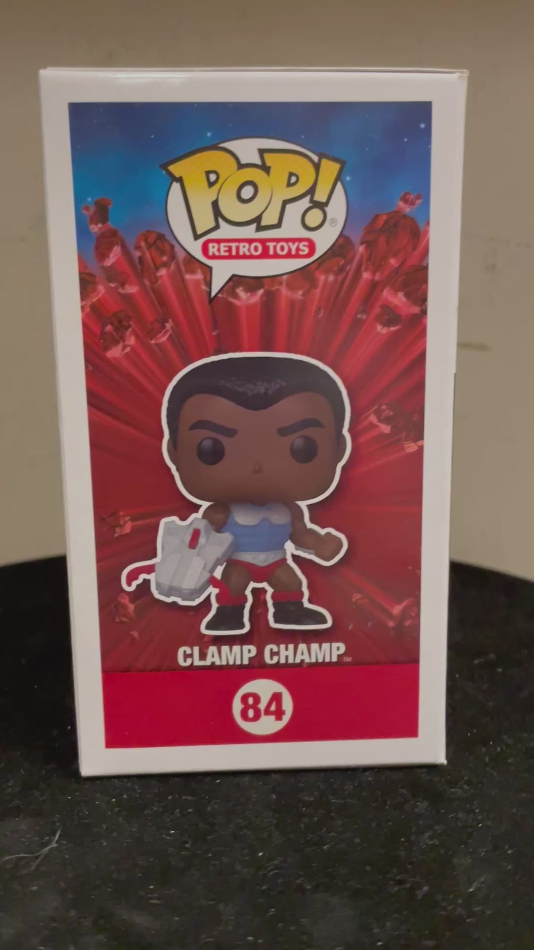Gambee MOTU ROBERT LAMB artwork Clamp Champ FUNKO POP COA – The Gambee